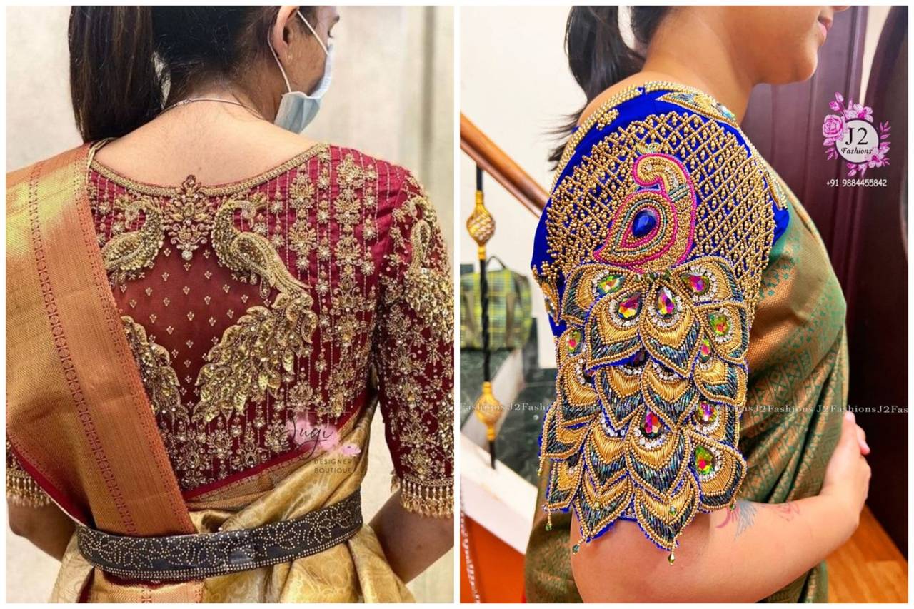 Top 7+ Peacock Blouse Designs to Try in 2025